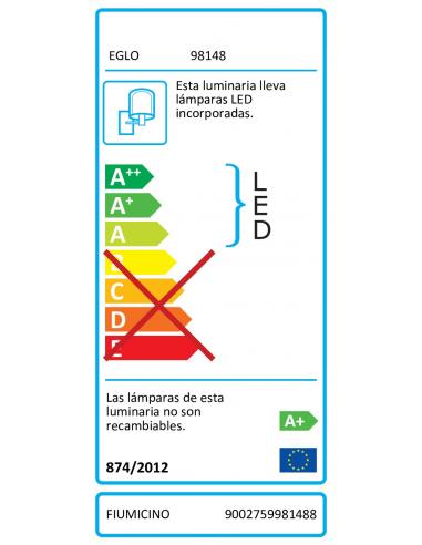 Aplique de pared LED blanco - Eglo Fiumicino